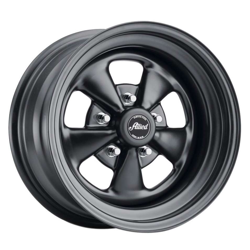 Allied Wheel 65B Super Spoke 15x8 Matte Black - 65B-58005