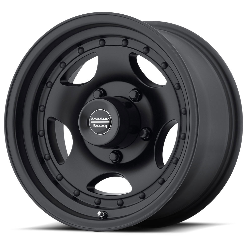 American Racing AR23 Satin Black with Clearcoat
