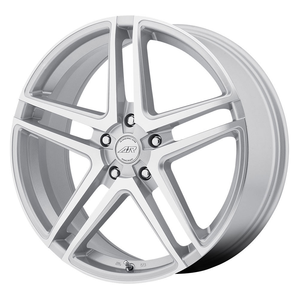 American Racing AR907 Bright Silver / Machined Face