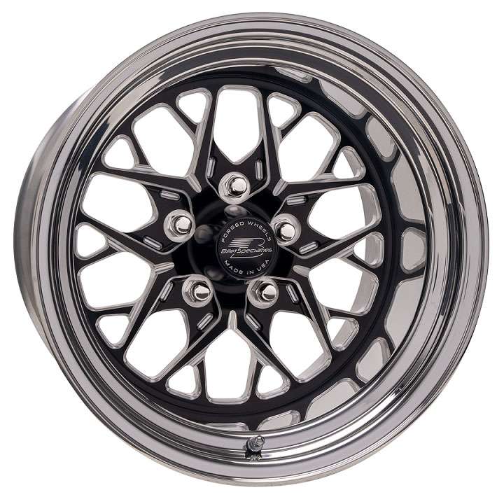 Billet Specialties Redline Cars 15 Black