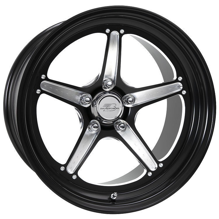 Billet Specialties Street Lite 15x4 Black - BRS035406516N