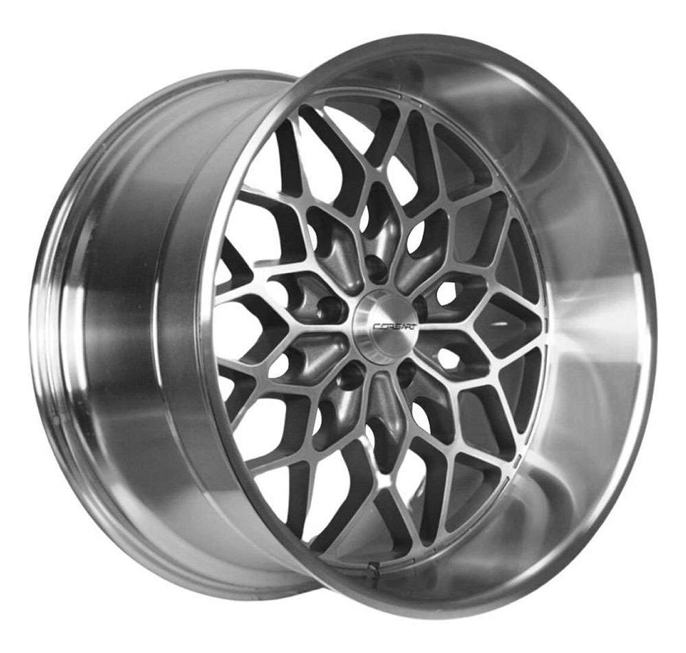 Corsart Gunner 20x8.5 Gloss Brushed with Diamond Cut Lip - R513208585500