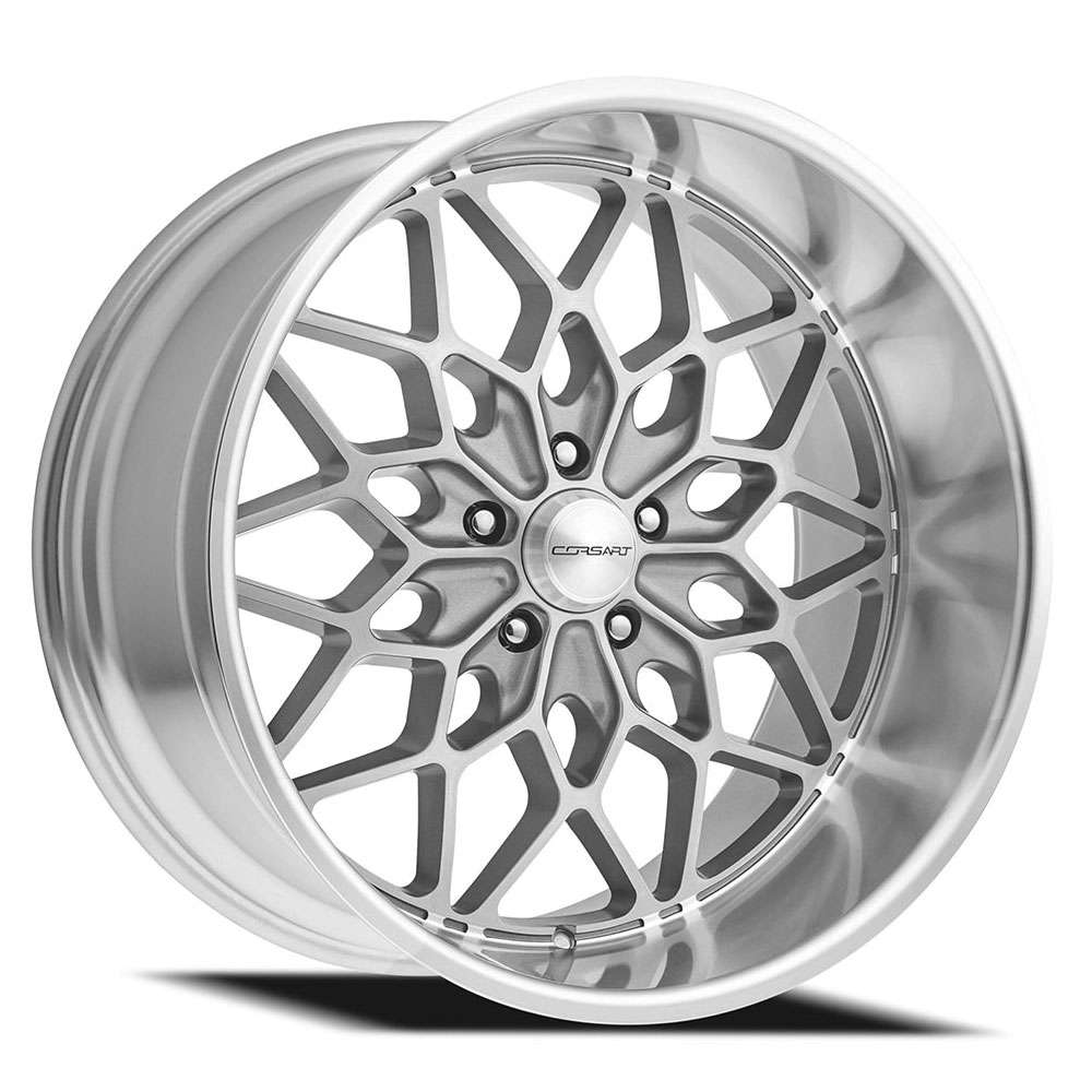Corsart Gunner 22x8.5 Matte Gunmetal with Diamond Cut Lip - R511228585500