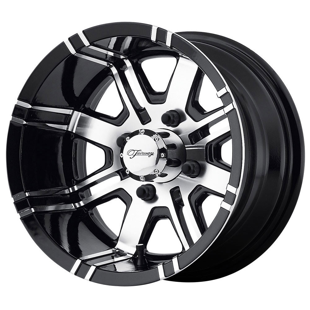 Fairway Alloy FA119 Aggressor Machined Gloss Black