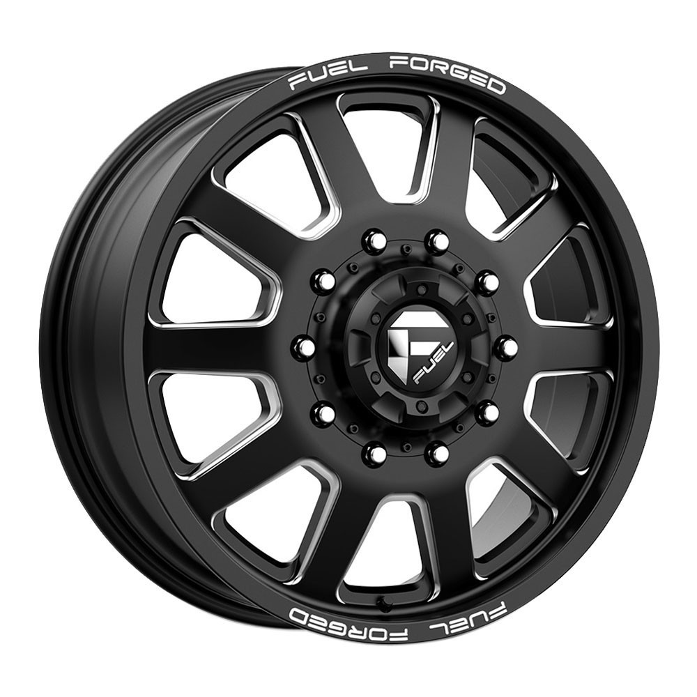 Fuel Mono DE092 Dually Front 20x8.25 8x210 105 ET 154.3 CB Matte Black ...