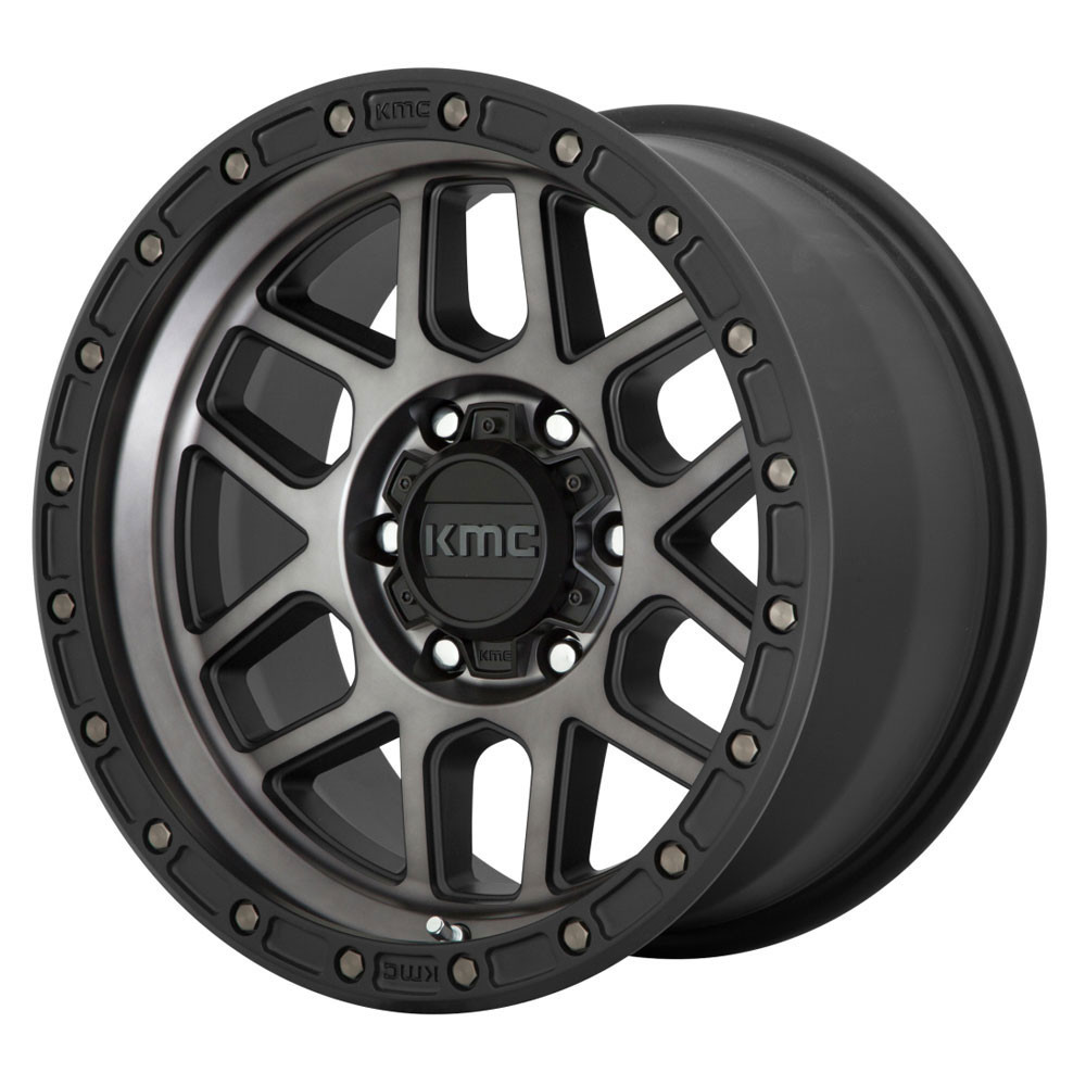 KMC KM544 Mesa Satin Black/Gray Tint