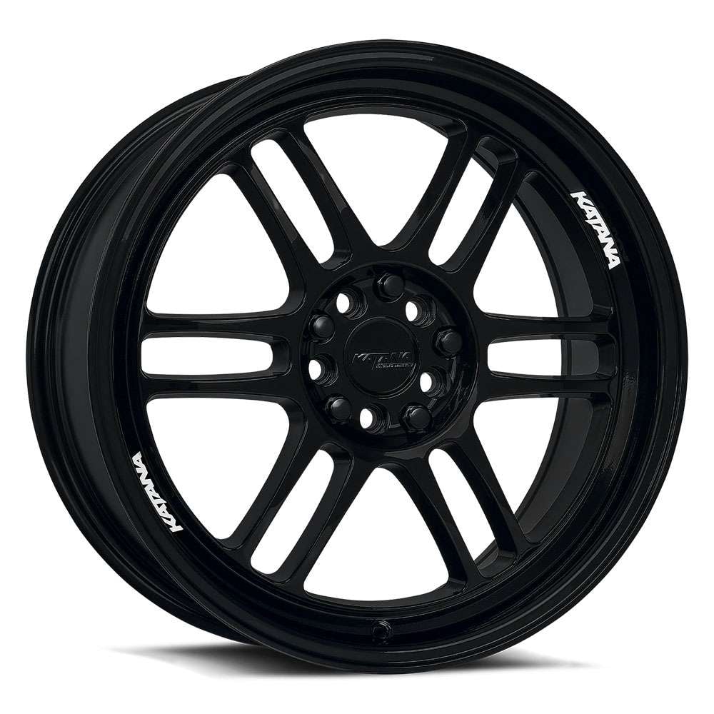 Katana Racing KR02 17x7.5 Matte Black - KR02-177502MB