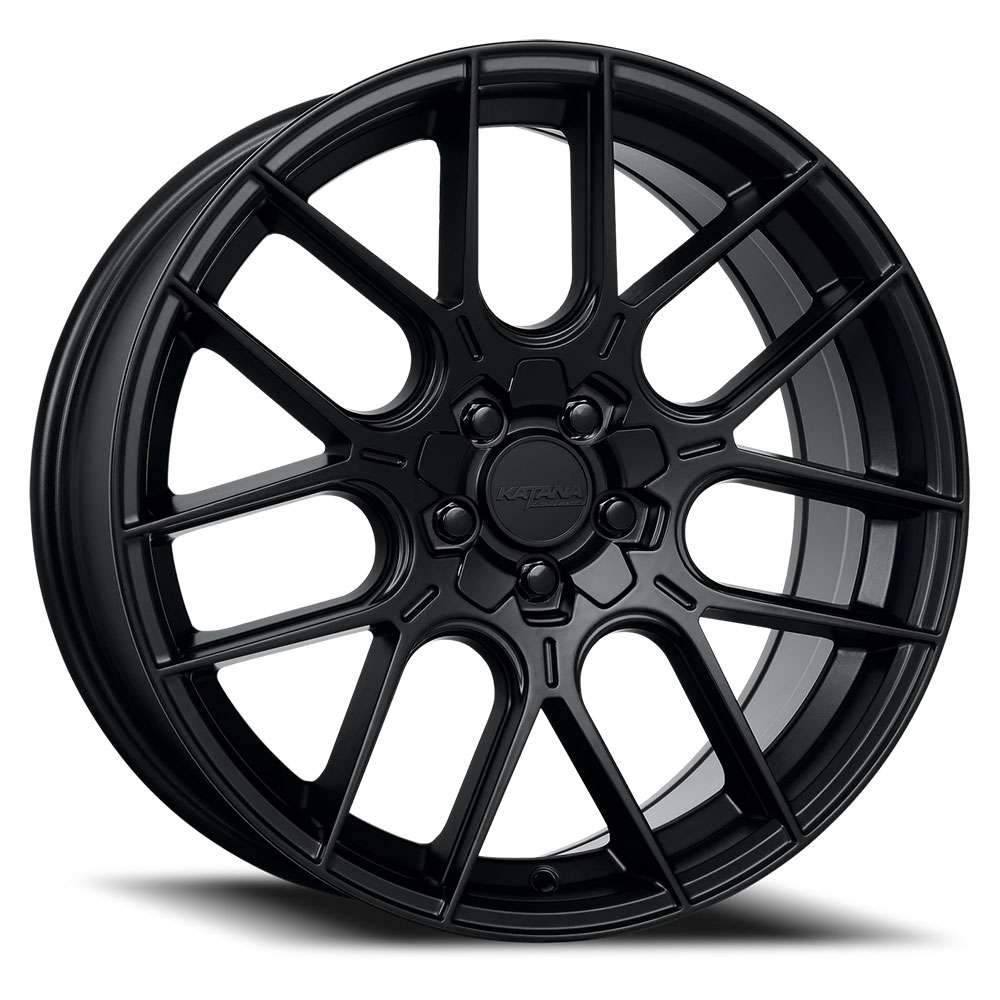 Katana Racing KR04 20x8.5 Matte Black - KR04-208509MB