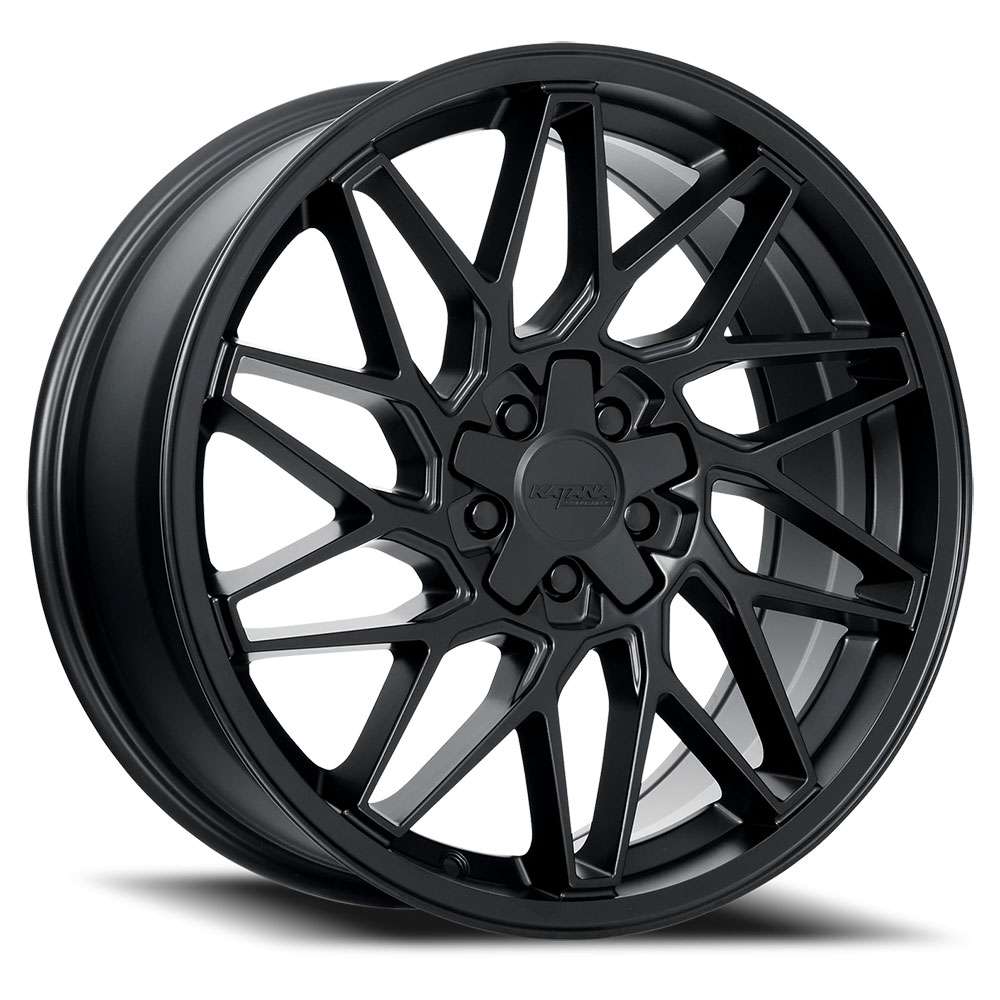 Katana Racing KR09 18x8 Matte Black - KR09-188009MB