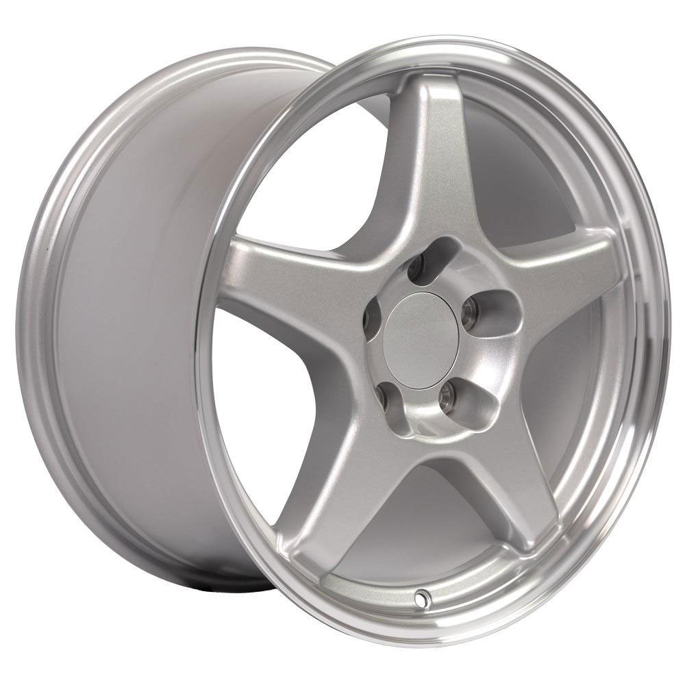 OE Replica Wheels CV01 Silver with Machined Lip