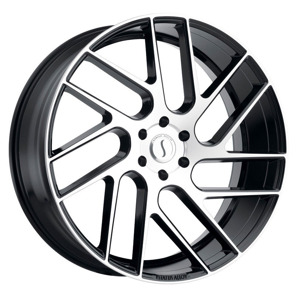 Status Juggernaut Gloss Black with Machined Face
