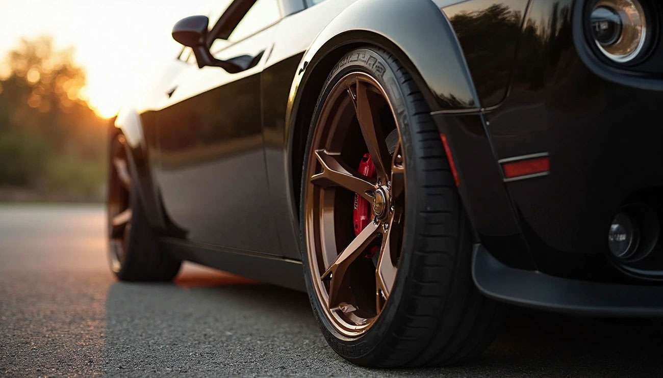 Modern Old School Muscle Car Wheels