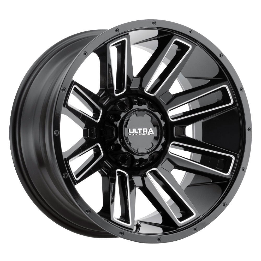 Ultra 236 Apocalypse Gloss Black w/ Milled Accents and Clear Coat