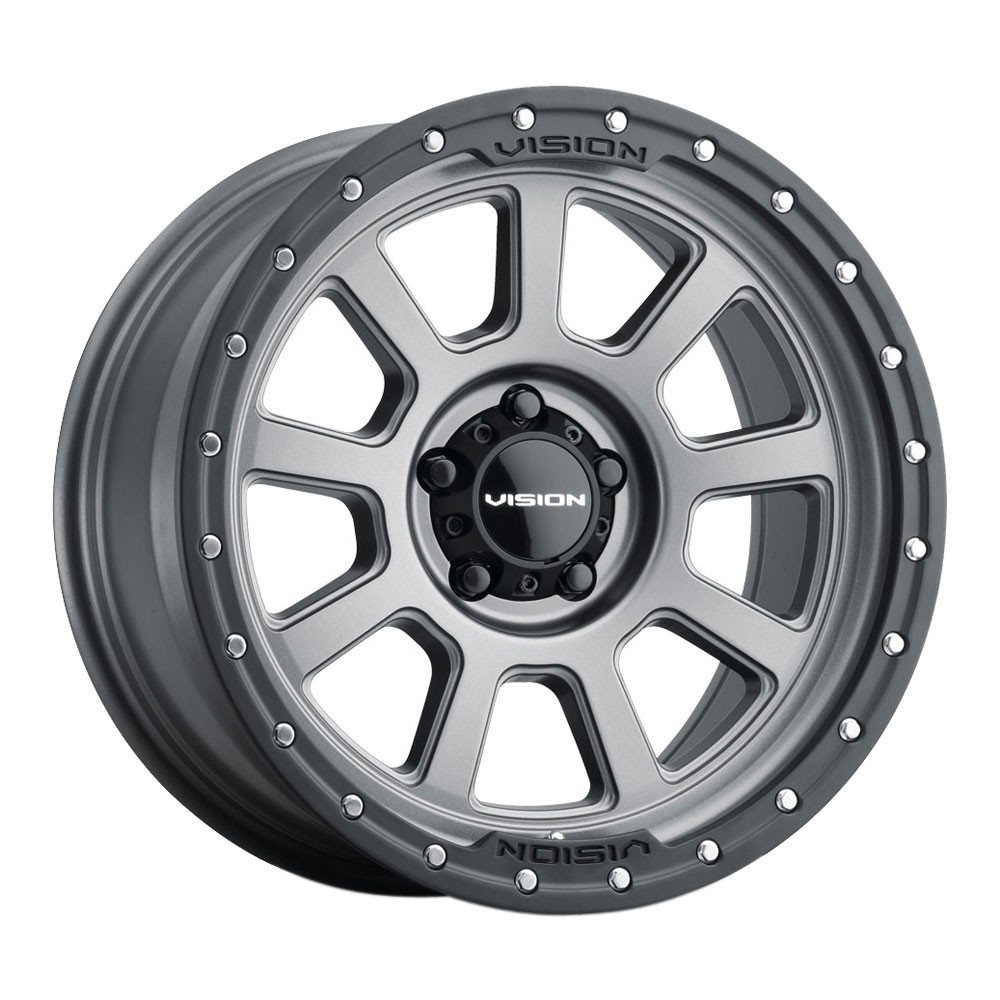 Vision 350 Ojos Satin Gray / Black Lip