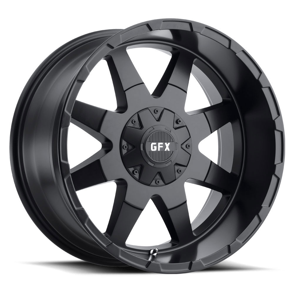 G-FX TR12 17x9 Matte Black - T12 790-5008-12 MB